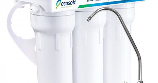 3 Stage drinking water filter with chrome tap & fitting kit