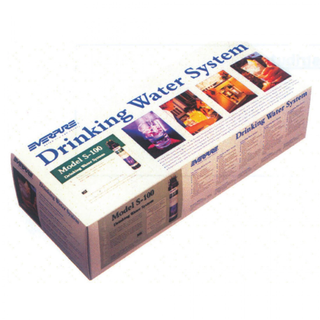 Everpure S100 drinking water system with chrome tap & fitting kit